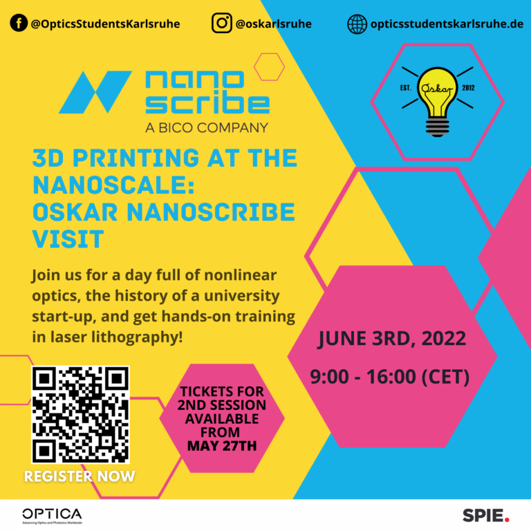 3D Printing at the Nanoscale: OSKar Nanoscribe Visit – OSKar e.V.